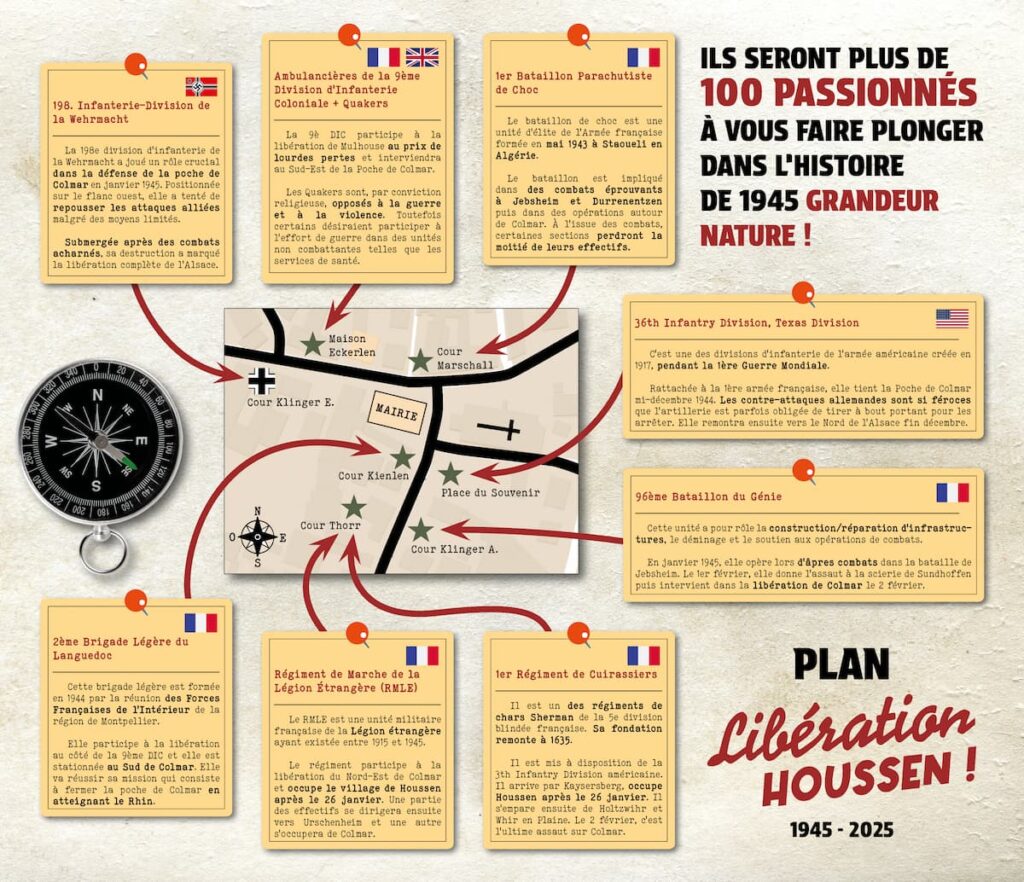 Reconstitutions & Programme - Libération Houssen - Poche de Colmar ...